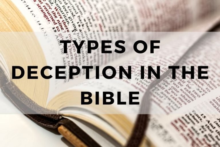 Types of Deception in the Bible and Lessons on Truthfulness - BELIEVE ...